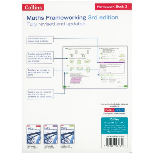 Ks3 Maths Homework Book 2 | Deniz Shop
