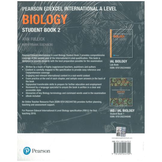 Edexcel Biology Student book 2 | Deniz Shop